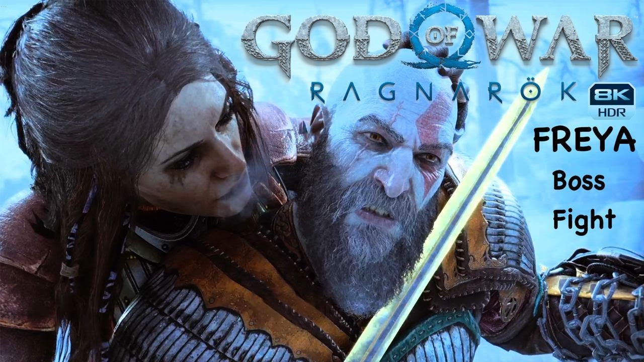 FREYA BOSS FIGHT - Kratos Save Life Freya From Atreus | God of War ...