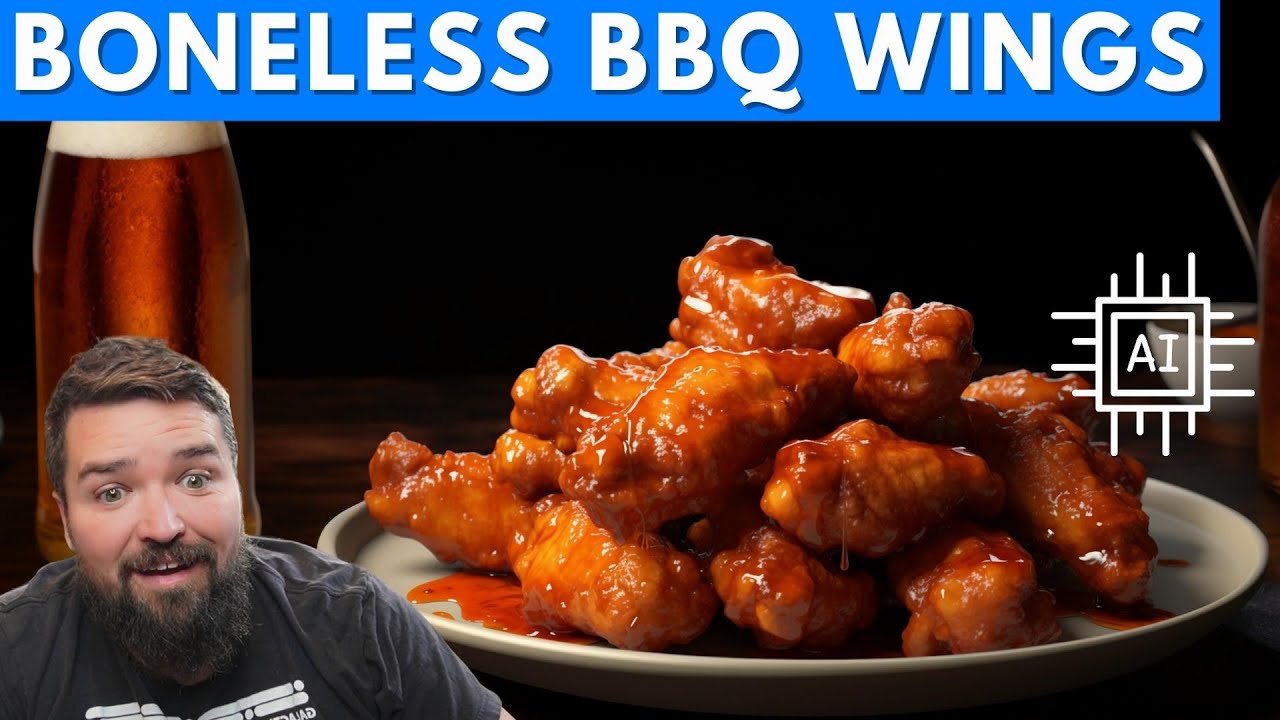 The best ever boneless bbq wing recipe! Easy and delicious - YouTube