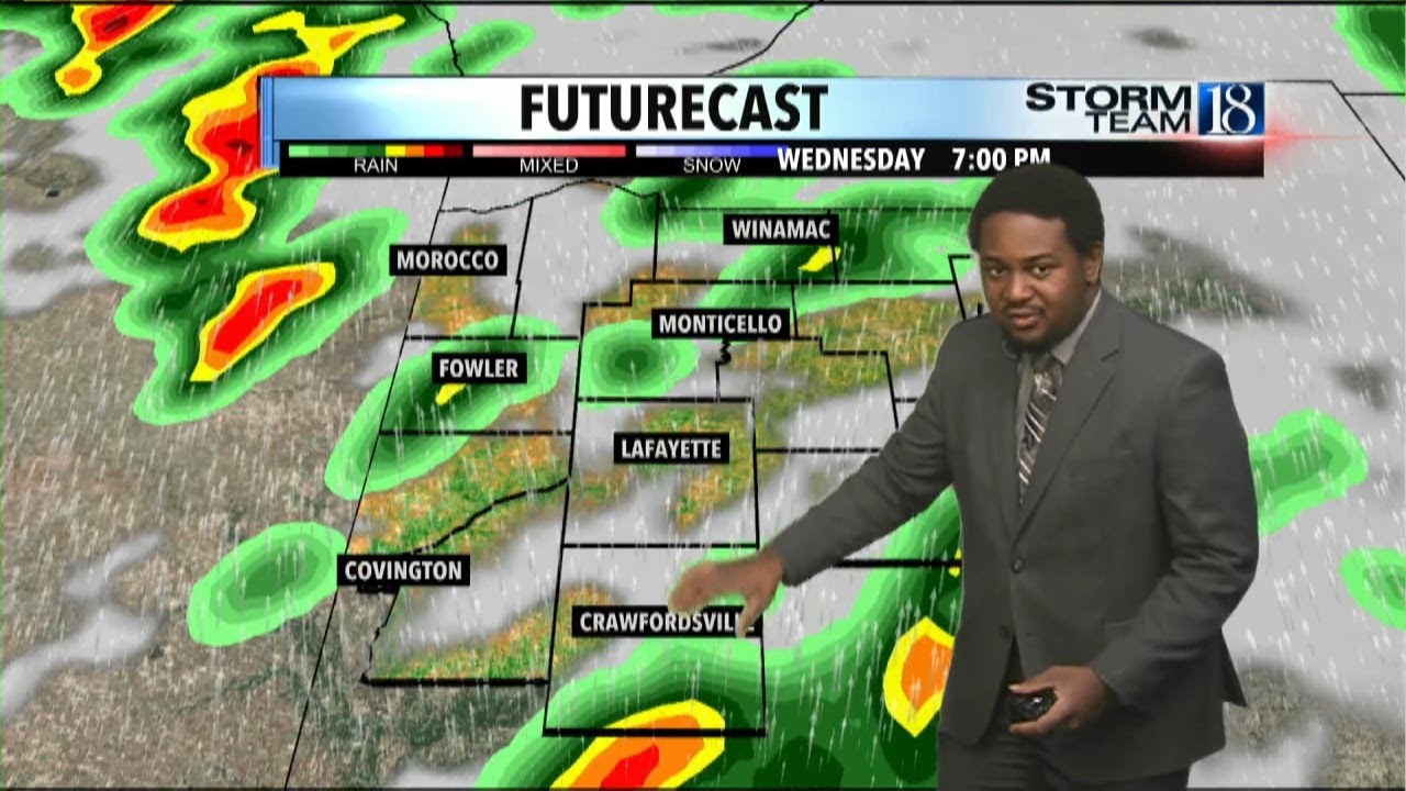 March 18, Tuesday 11 PM Weather Forecast - YouTube