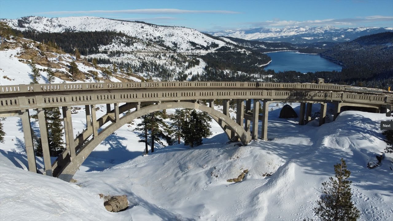 Rainbow Bridge and Old Donner Pass - YouTube
