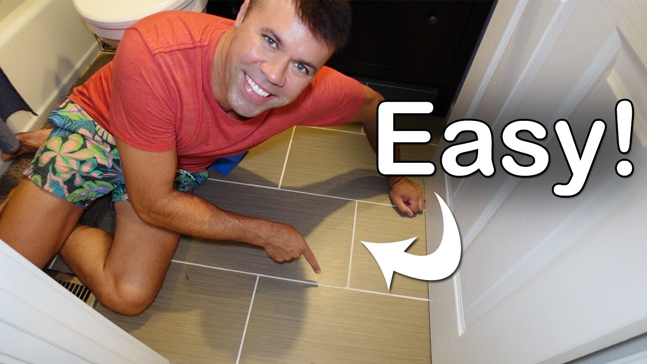 Easy Way To Clean Grout Between Tiles Cheap And Fast Youtube