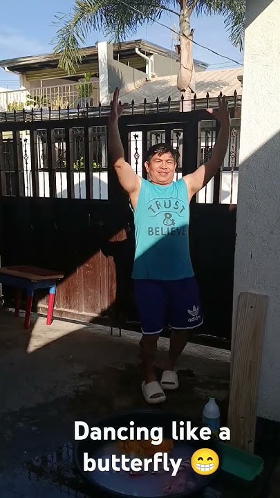 dancing like a butterfly 😁 - YouTube