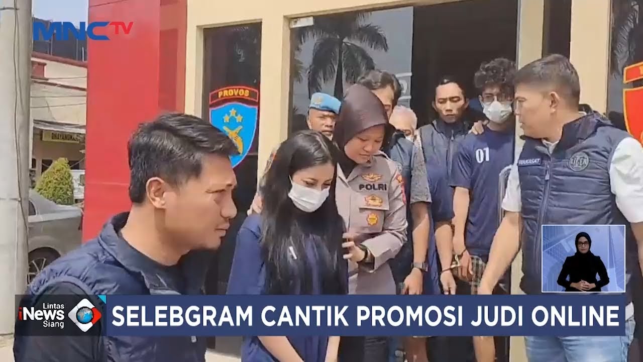 Promosikan Judi Online, Selebgram Cantik Ditangkap Polisi di Bandung, Jabar - LIS 18/08 - YouTube