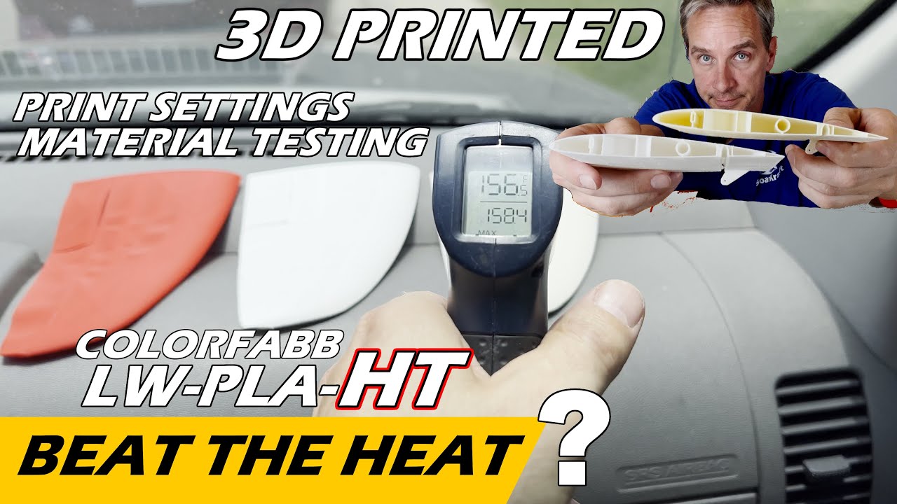 🔥Beat the Heat?🔥 - ColorFabb LW PLA HT - hi temp resistant material ...