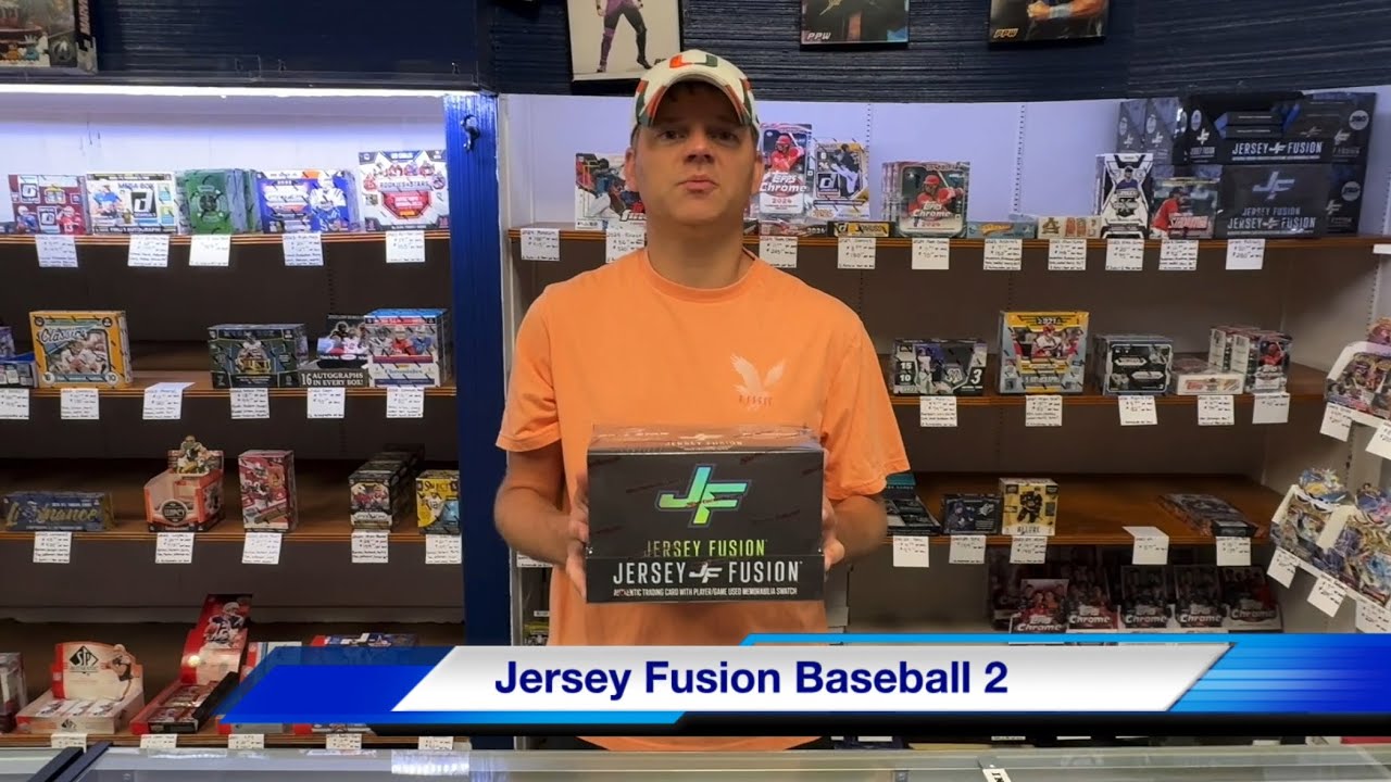 2024 Jersey Fusion Baseball Series 2 box break - YouTube