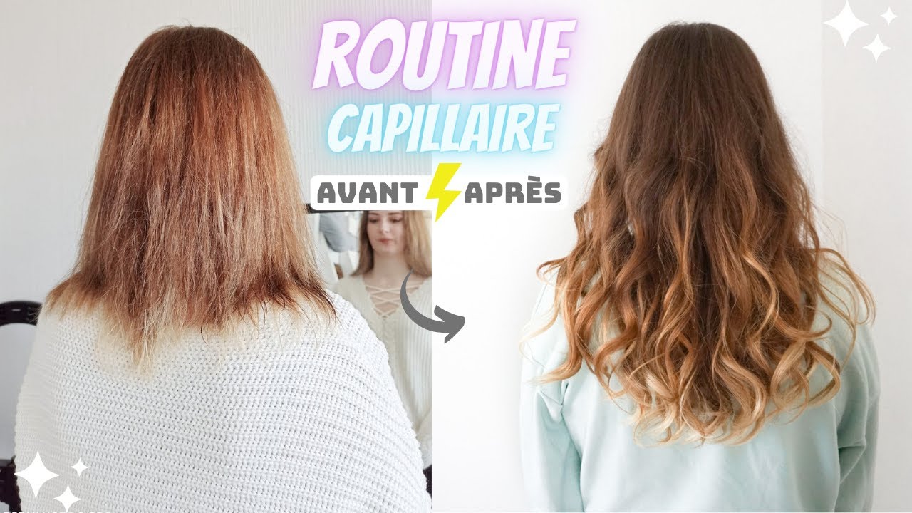 ROUTINE CAPILLAIRE : Comment j'ai sauvé mes cheveux - YouTube