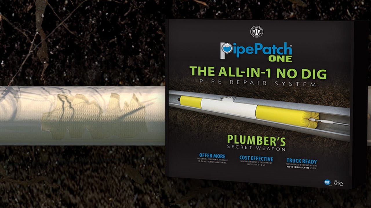 PipePatch ONE: The Ultimate No-Dig Pipe Repair System | Complete All-in ...