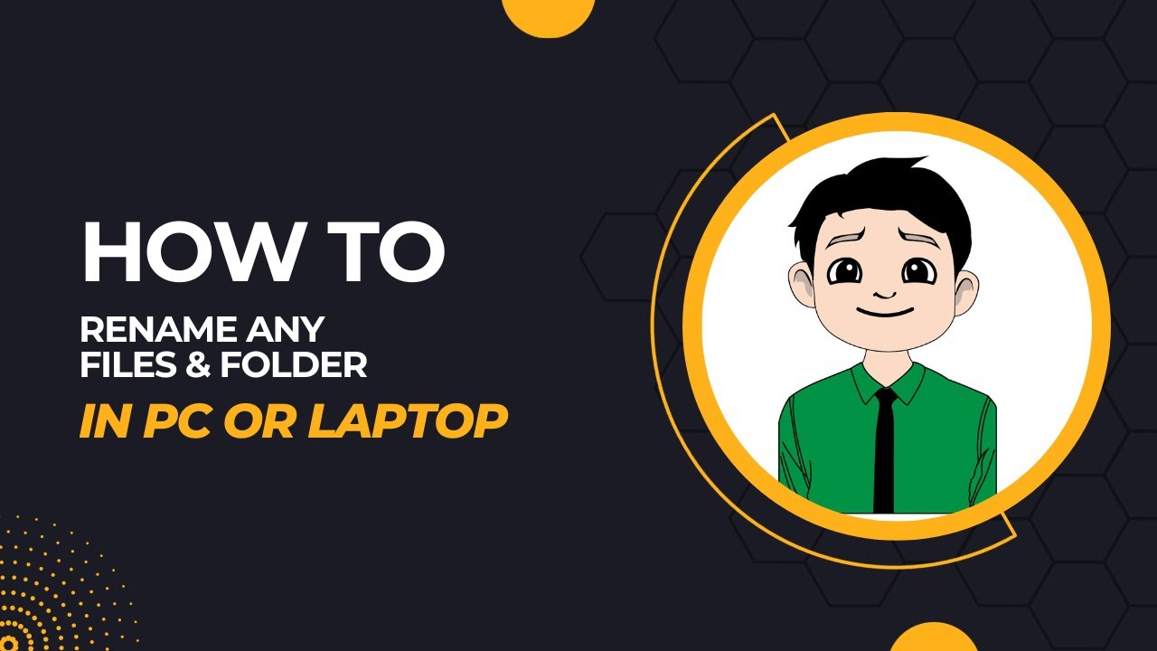 How to Rename any Files & Folder in PC or Laptop | 3 Steps #tipsandtricks #computer #laptop ...