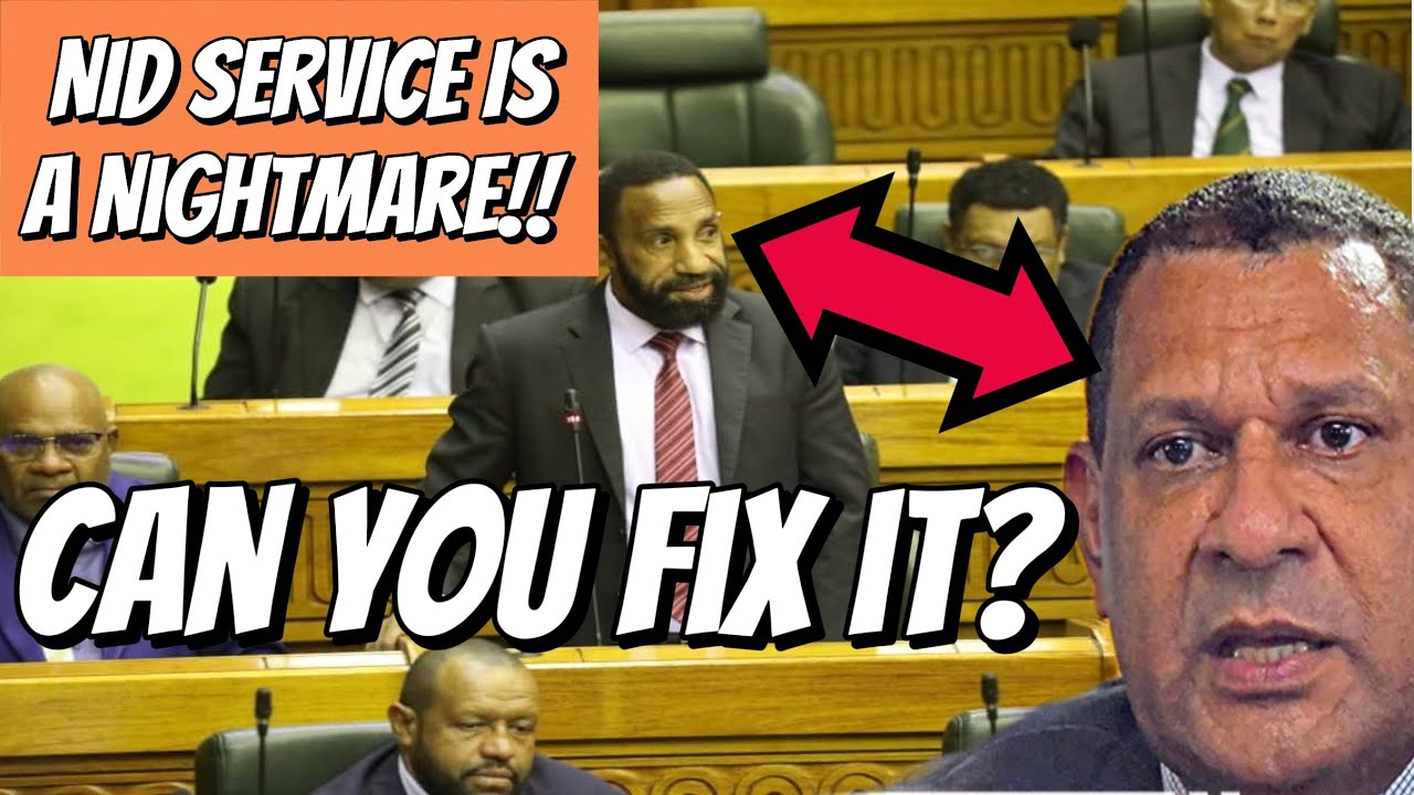 Hon James Donald EXPOSES NID Minister Incompetence - YouTube