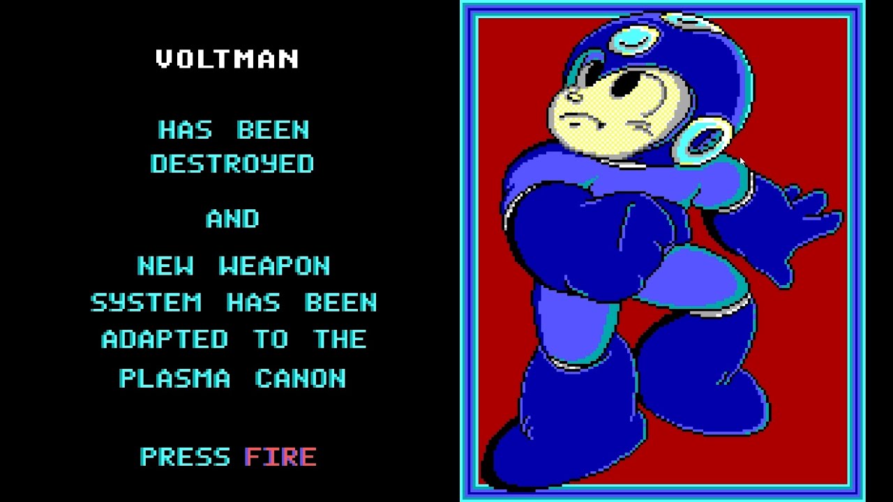 Dos Mega Man VS Volt Man (Buster Only) - YouTube