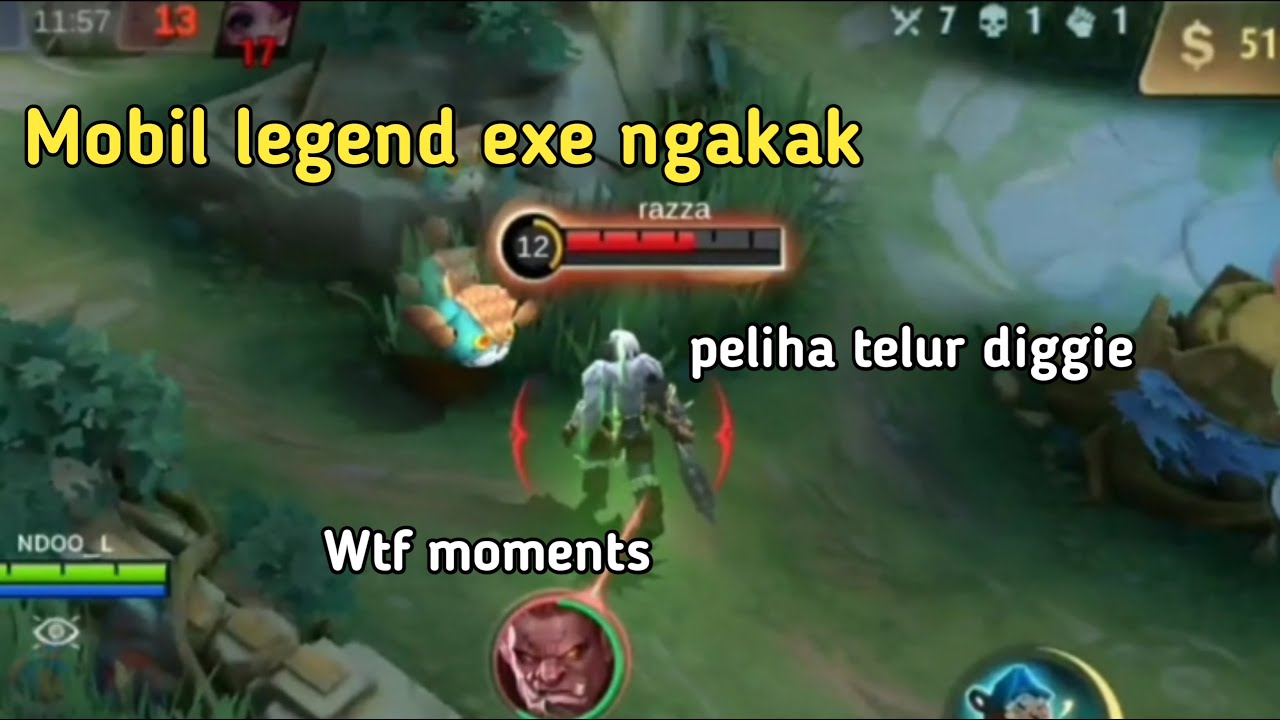Mobil legend exe ngakak | kelakuan player ml eps 5 - YouTube