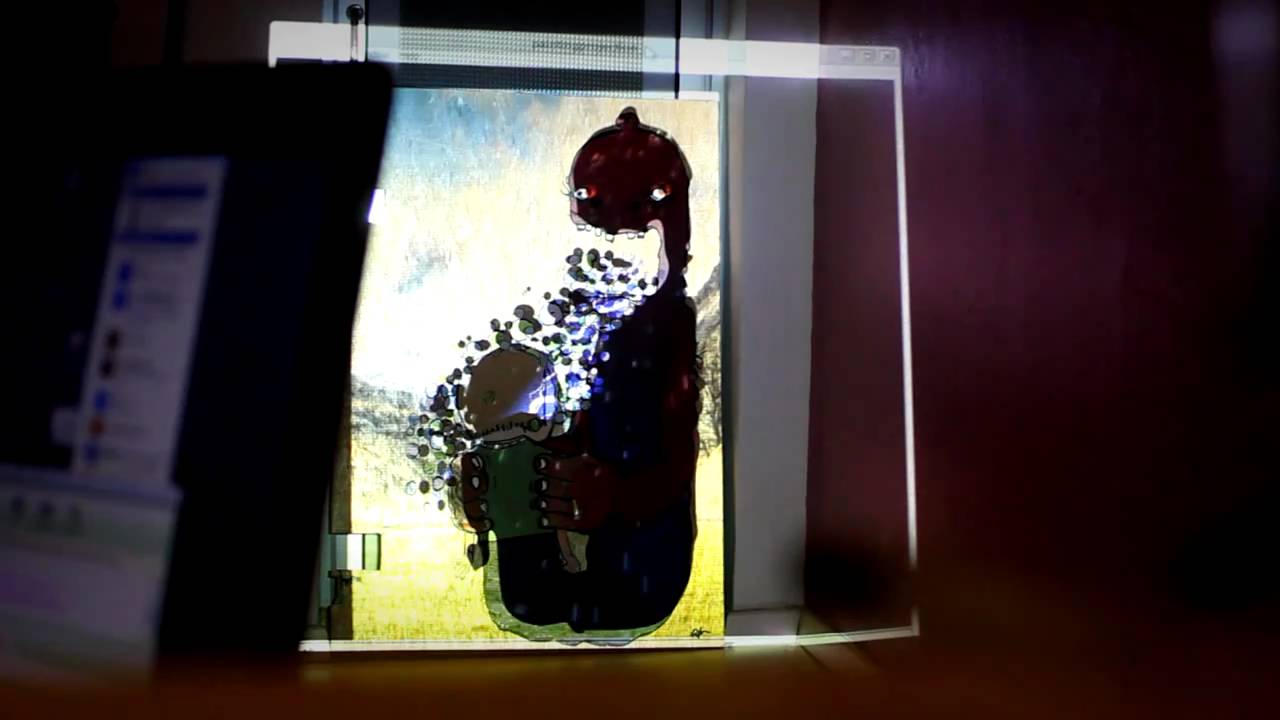 Projection Mapping test 1 - YouTube