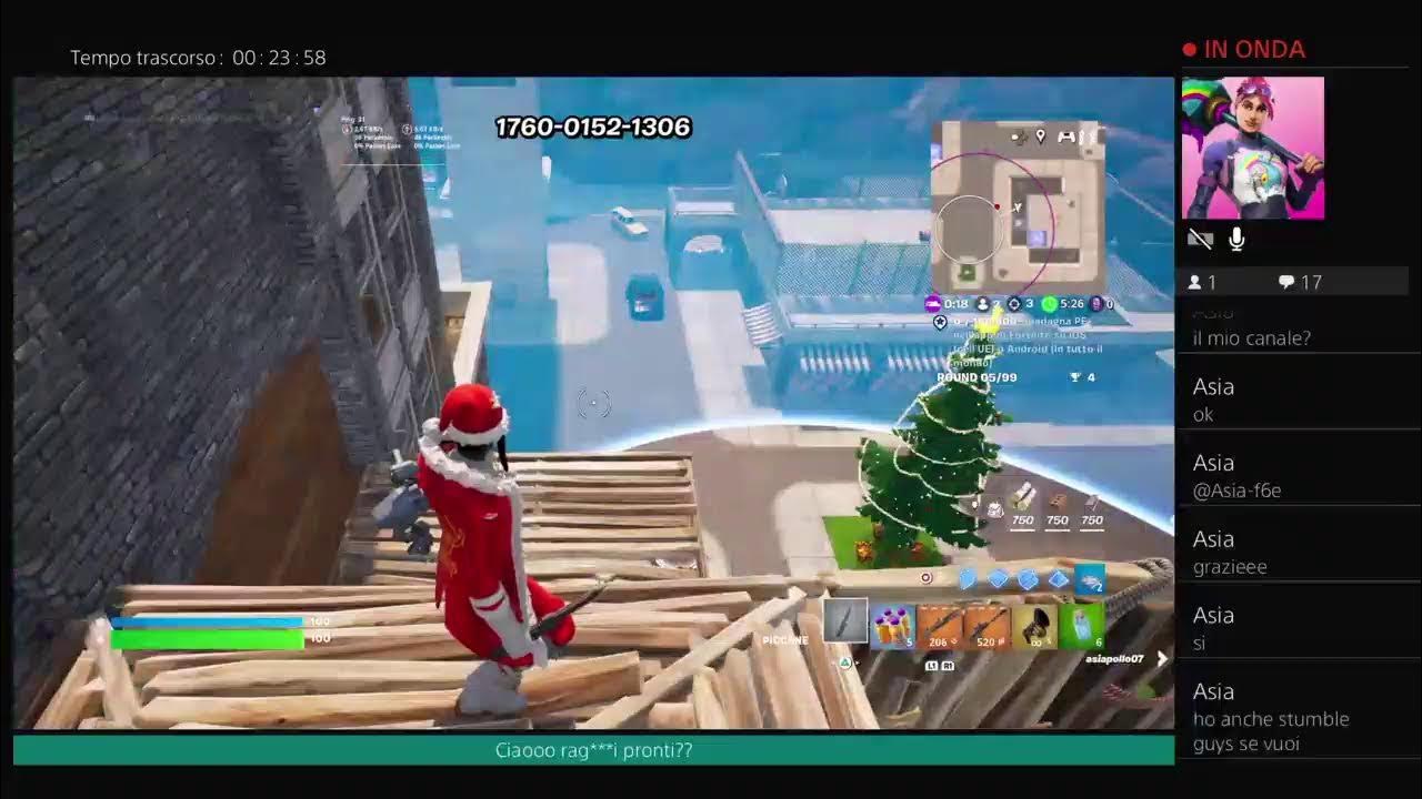 live ita fortnite . Buon pomeriggio a tutti) - YouTube