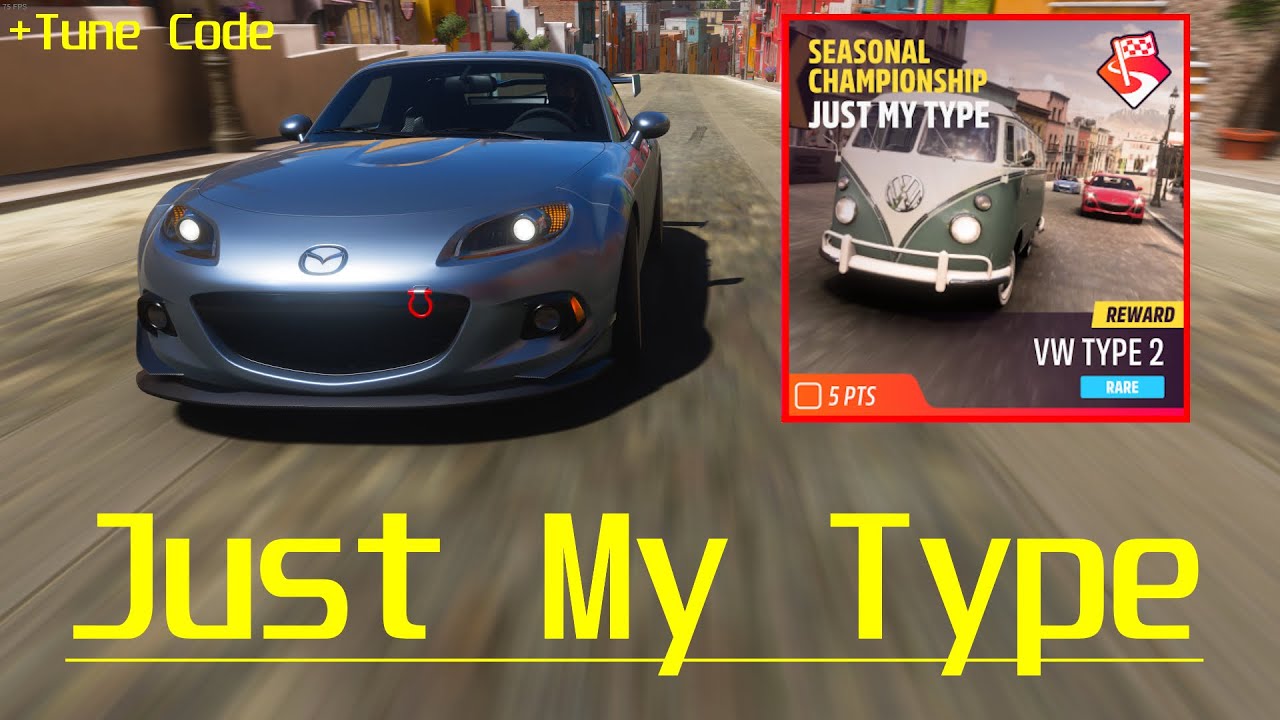 Just My Type Seasonal Championship Modern Sports Cars B700 + Tune Code ...