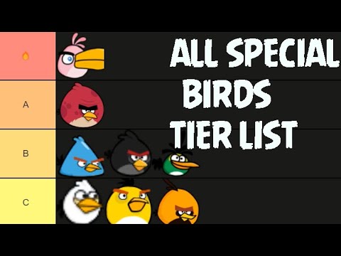 All Birds Tier List | Angry Birds Power Trouble