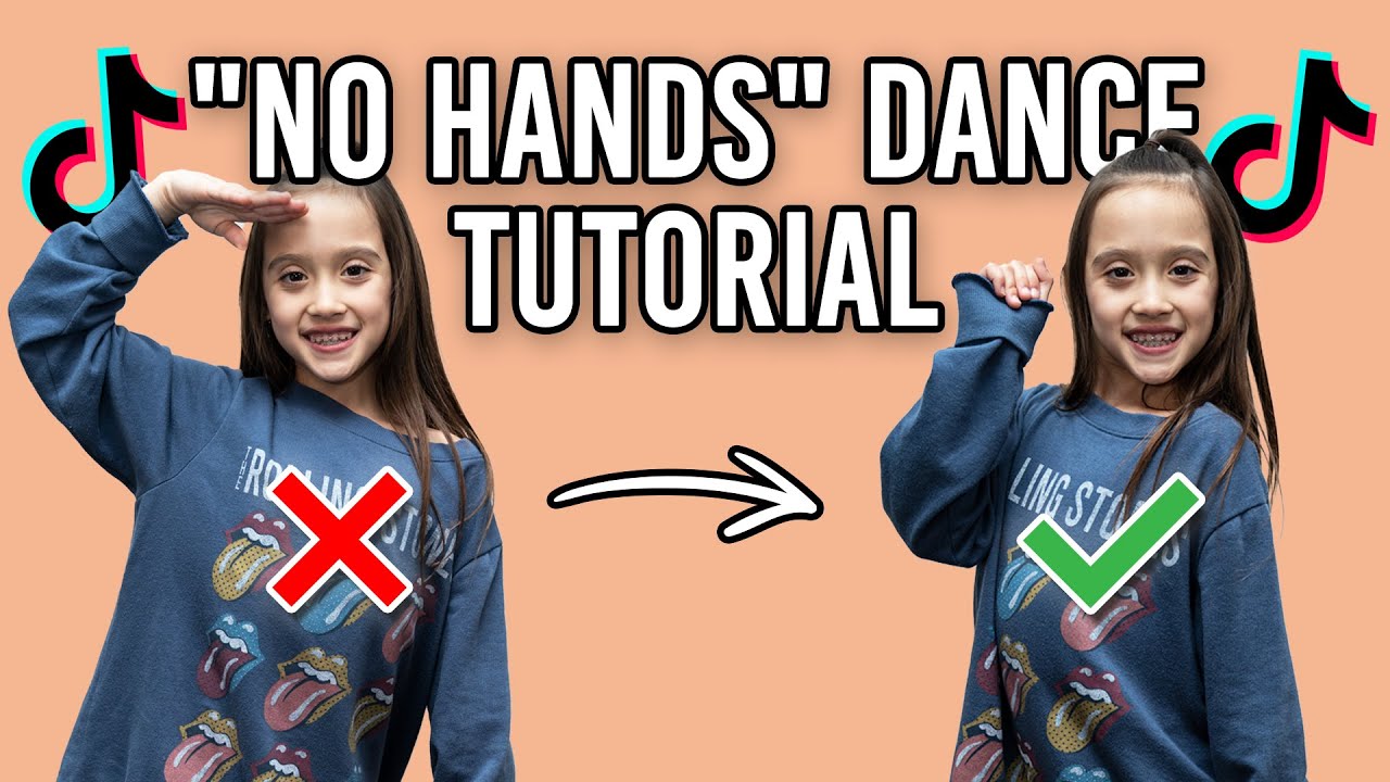 "No Hands" Dance Tutorial with Joah Moore ️ - YouTube