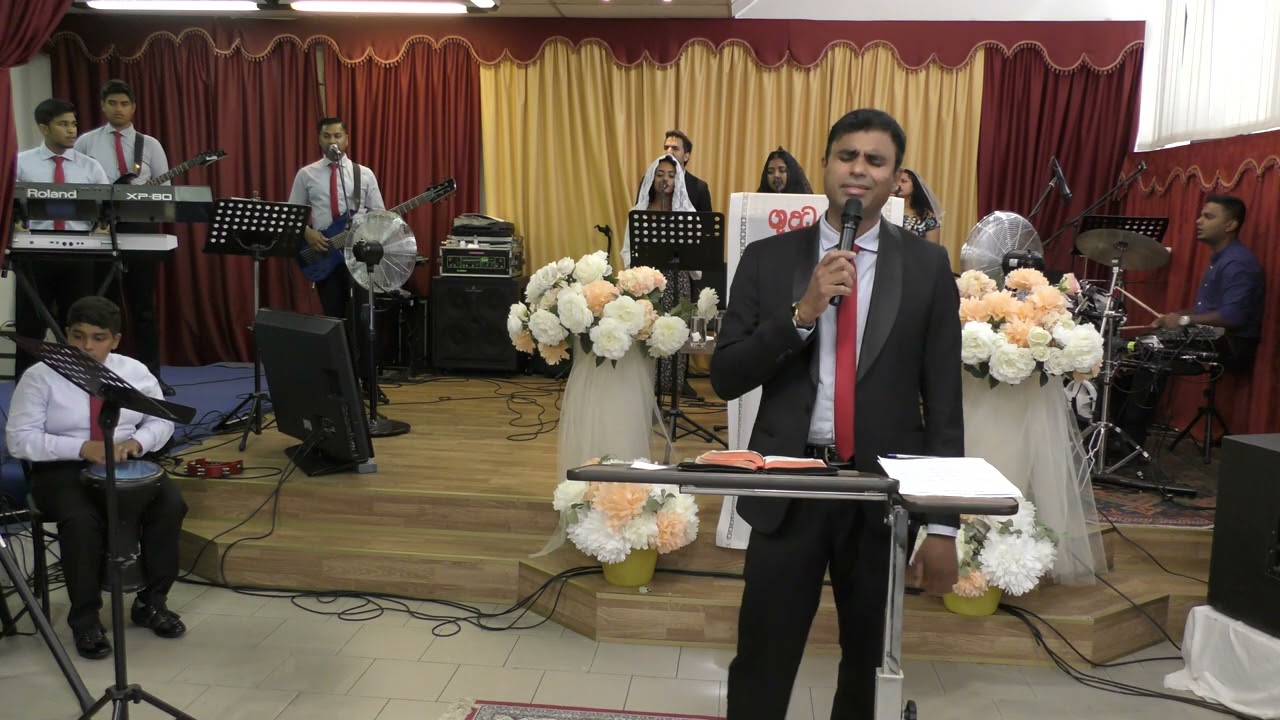 Apostolic Church Srilanka Verona culto domenica 19/06/2022 KITHU SAMIDU ...
