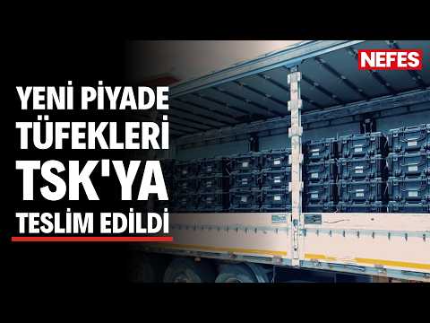 Yeni piyade tüfekleri TSK'ya teslim edildi