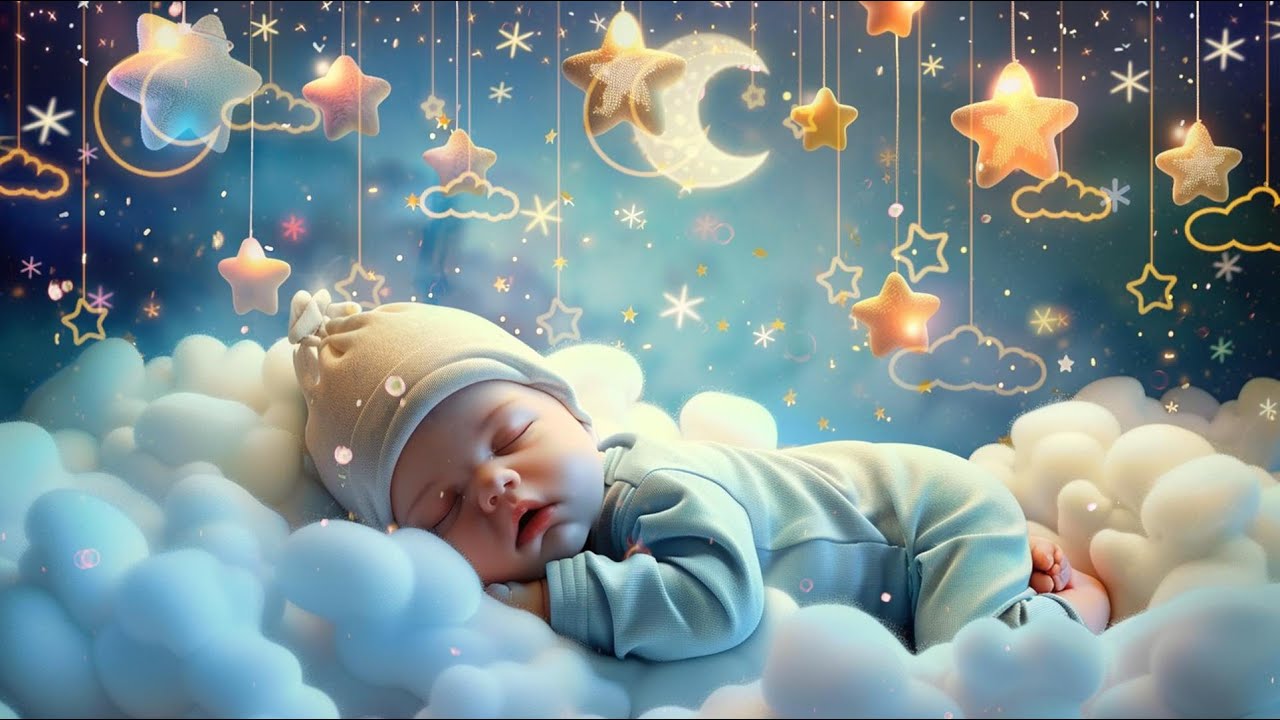 Lullaby for babies to go to sleep🎵摇篮曲🎵Mozart Lullaby🎵安静舒缓音乐🎵3分钟入睡🎵 ...