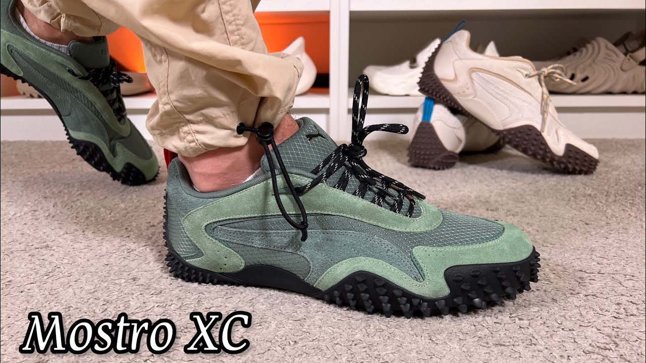 Puma Mostro XC Review& On foot - YouTube
