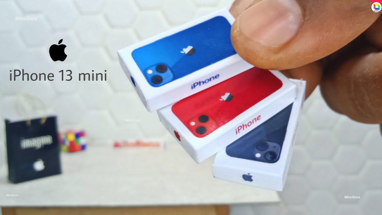 Apple Iphone 13 Mini Miniphone Unboxing Minibox Youtube