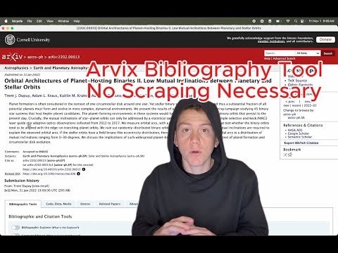 How I Built a Bibliography for arXiv in Under 5 Minutes – No Web Scraping Needed!