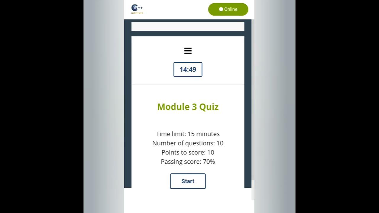 Cisco Code Riders|| Advanced Programming In C 2|| Module 3 Quiz Solution - YouTube
