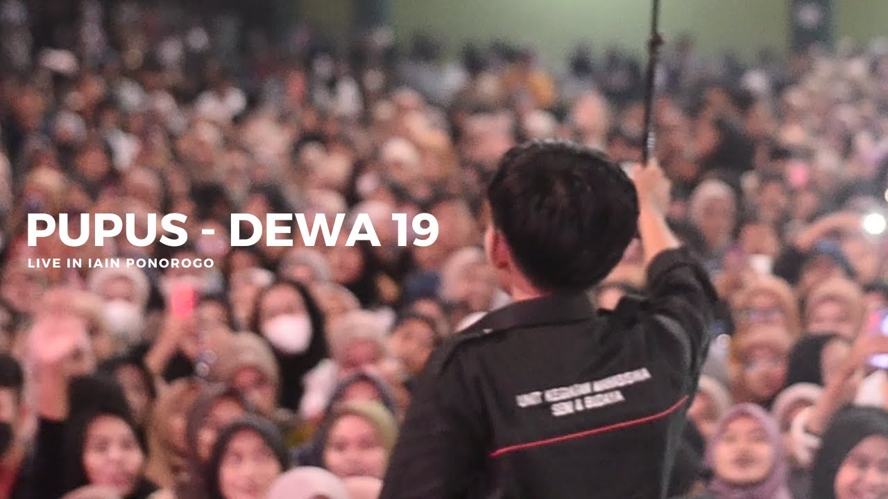 PUPUS - DEWA19 | GARDHA COVER LIVE IN IAIN PONOROGO - YouTube