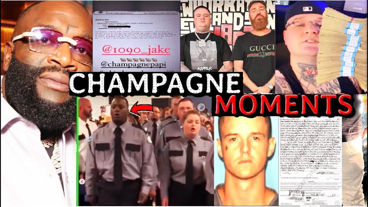 Rick Ross Throws Champagne AT 1090 Jake After A Moment FULL - YouTube