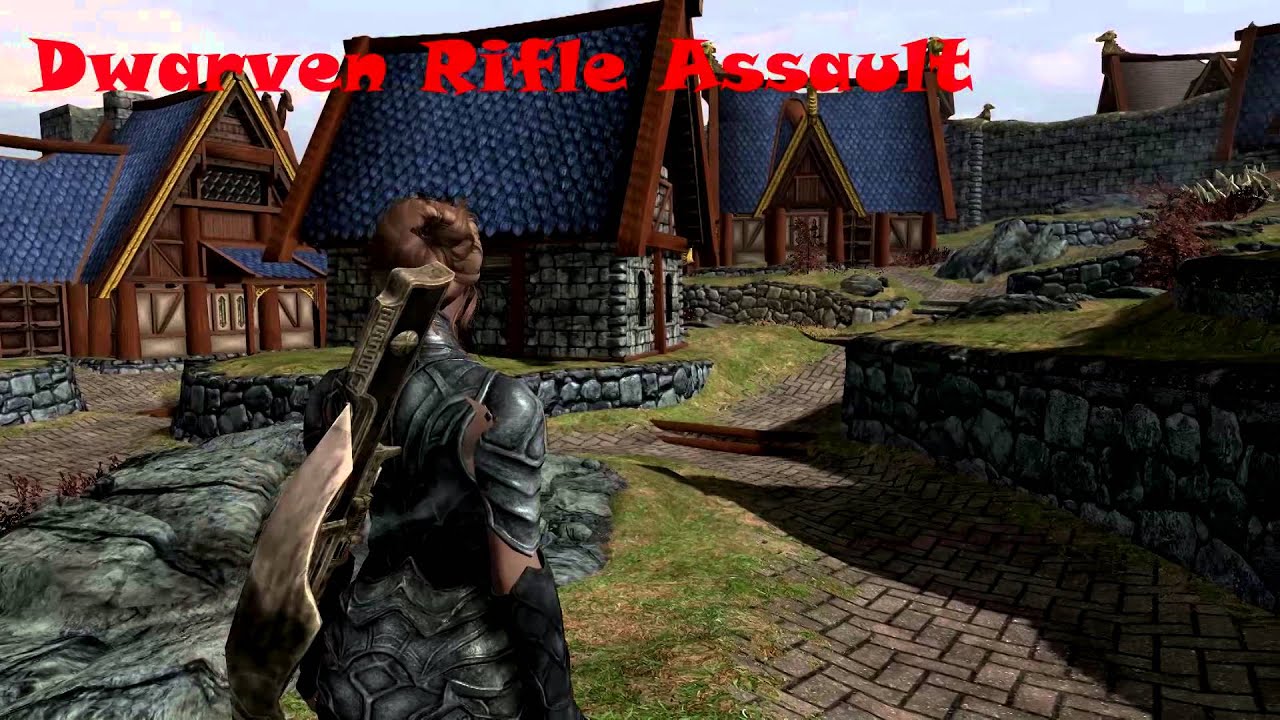 Skyrim Mod Showcase - Dwarven Rifle 2nd Generation - YouTube