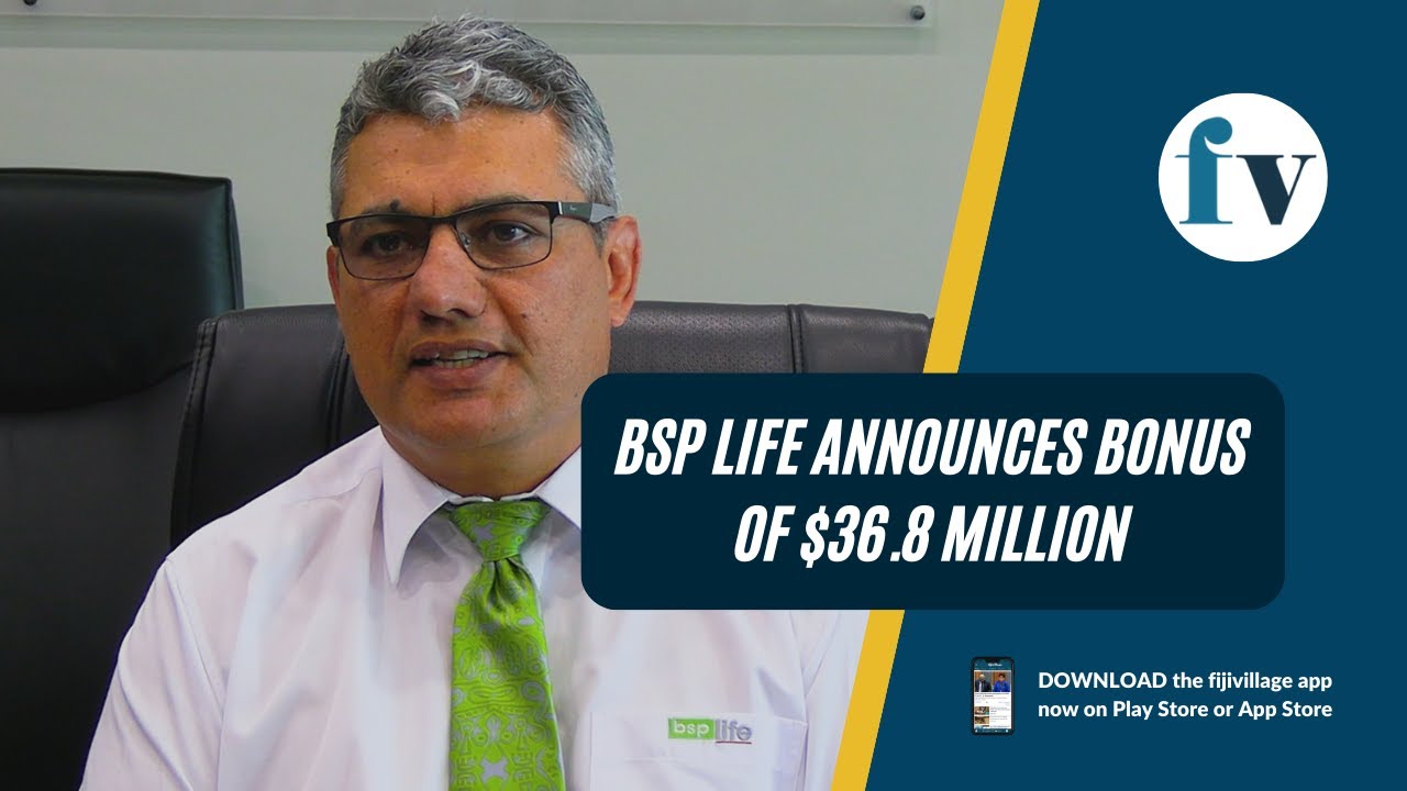 BSP Life announces bonus of $36.8 million | 28/03/2023 - YouTube
