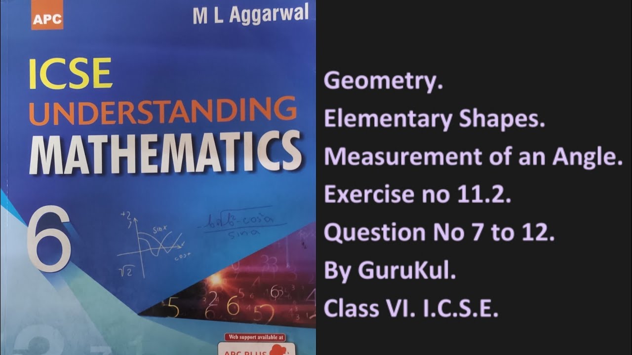 Geometry, Measurement Of An Angle. Class 6. I.C.S.E., Ex 11.2, Q. No 7 ...