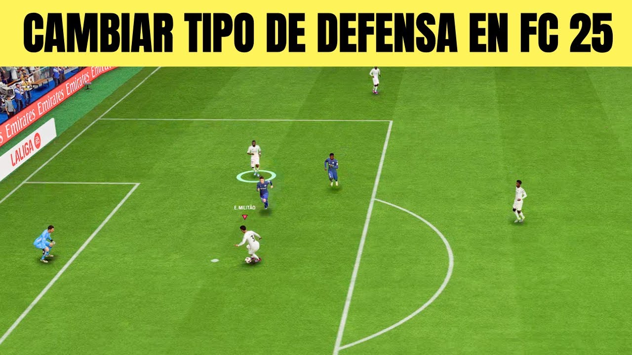 COMO CAMBIAR TIPO DE DEFENSA EN FC 25 🟢 - YouTube
