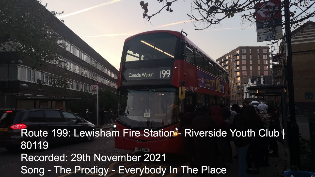 Route 199: Lewisham Fire Station - Riverside Youth Club | 80119 - YouTube