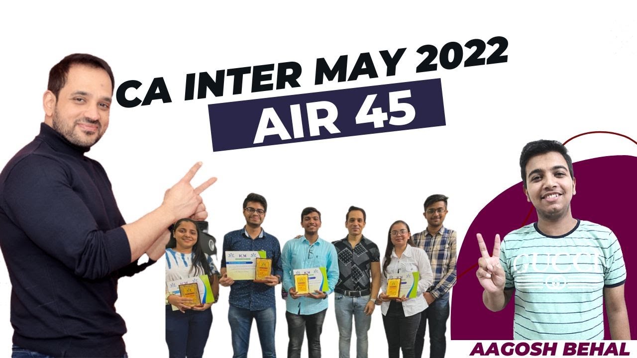 How to get AIR in CA INTER /LIVE Interaction with AIR 45 /Self ...