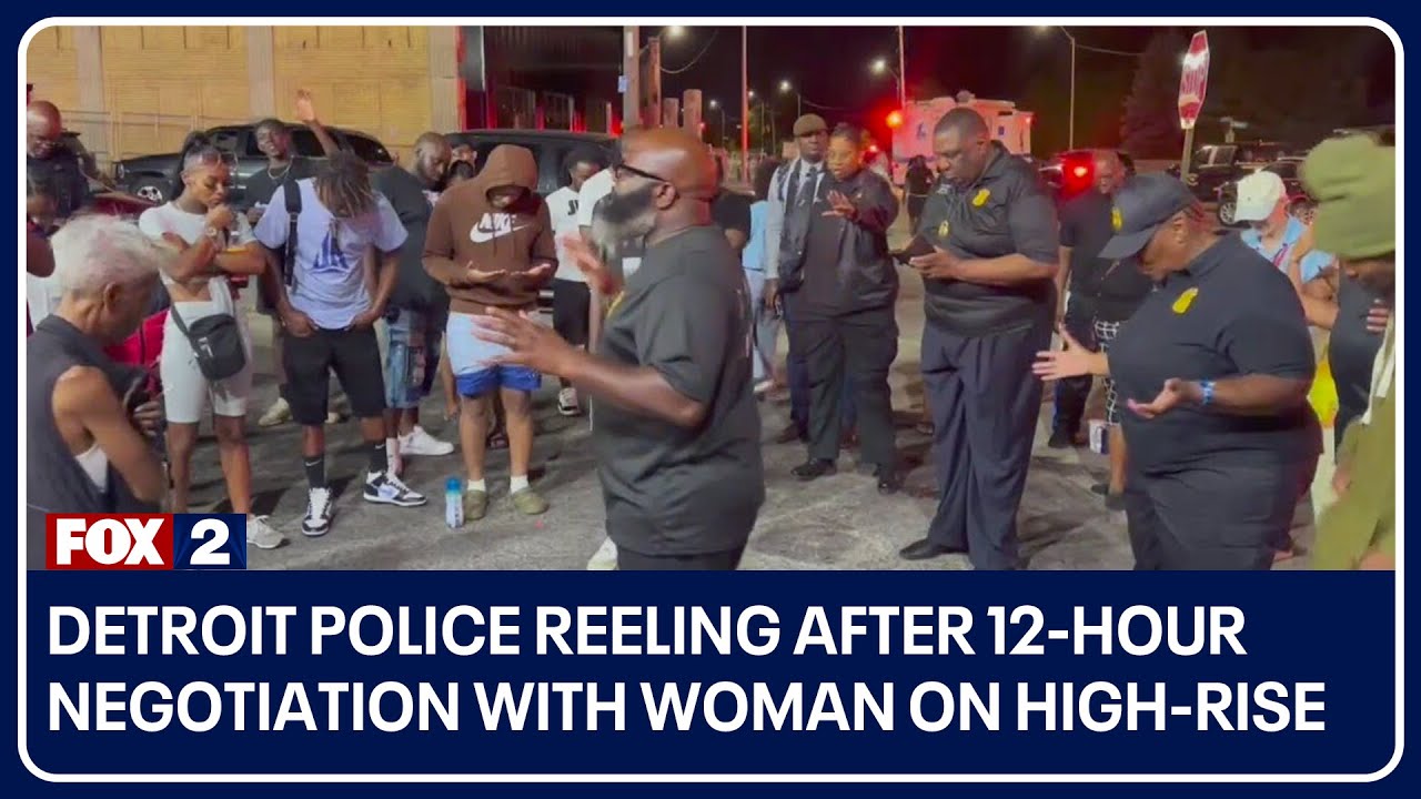 Detroit police reeling after 12-hour negotiation with woman on high ...