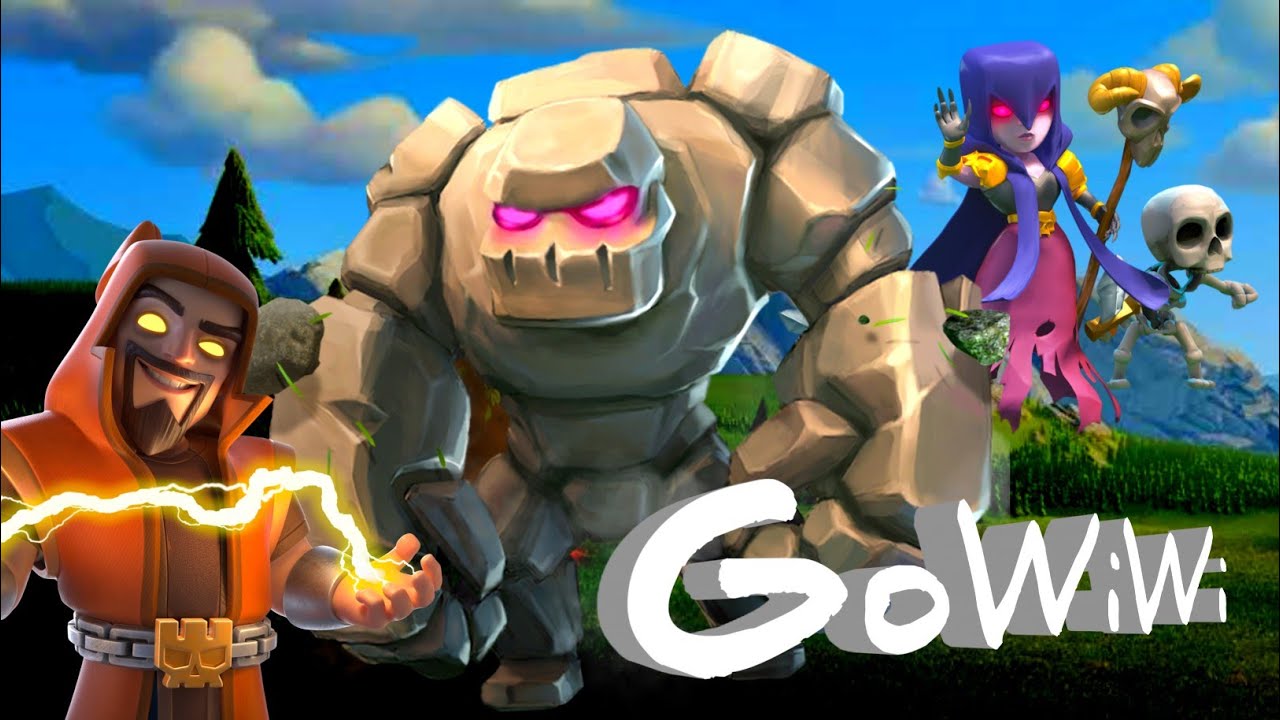 Th12 GoWiWi attack strategy! (Clash of Clans) - YouTube
