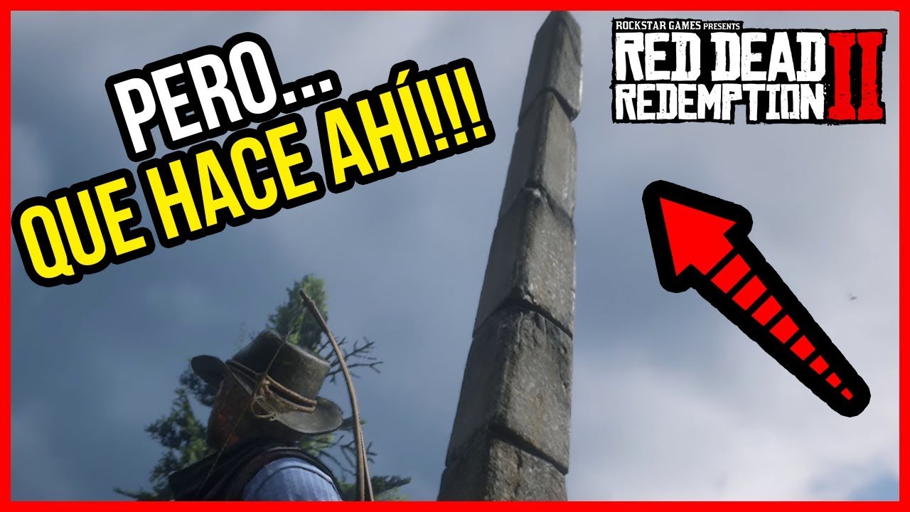 RED DEAD REDEMPTION 2: EL OBELISCO MISTERIOSO!!!!! 🔥 Red Dead ...