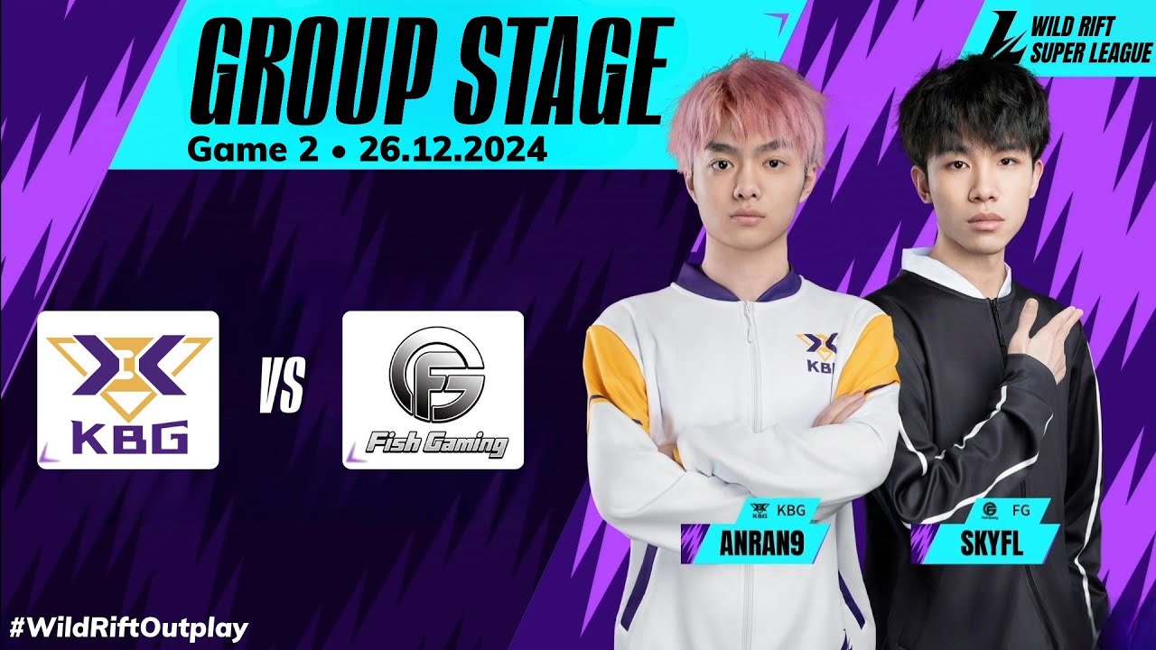 KBG vs. FG • Game 2 (Bo3) | Group Stage | WSL Winter 2024 - YouTube