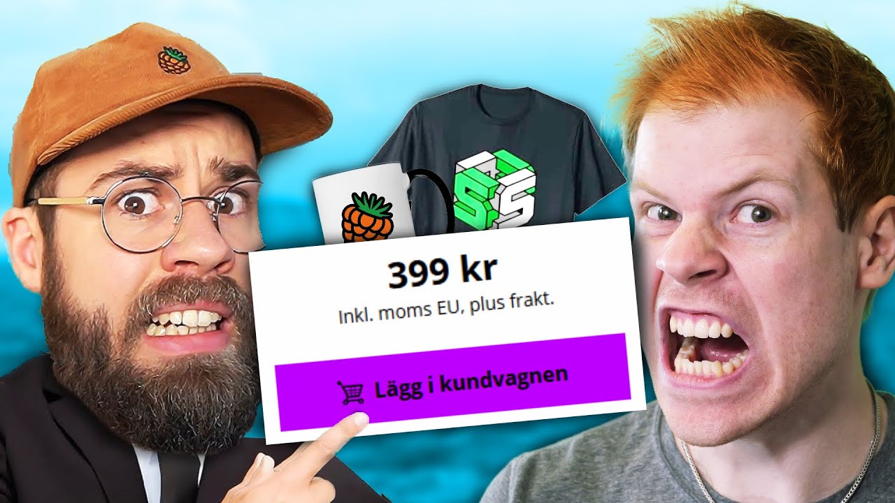 Förloraren måste KÖPA merch! Feat. Matinbum! - YouTube