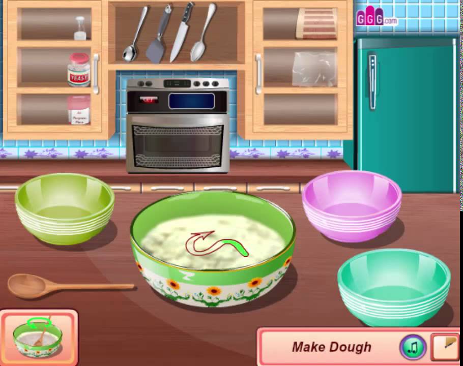 cooking game video-Sara's Cooking Class Sweet Bunny Bread - YouTube