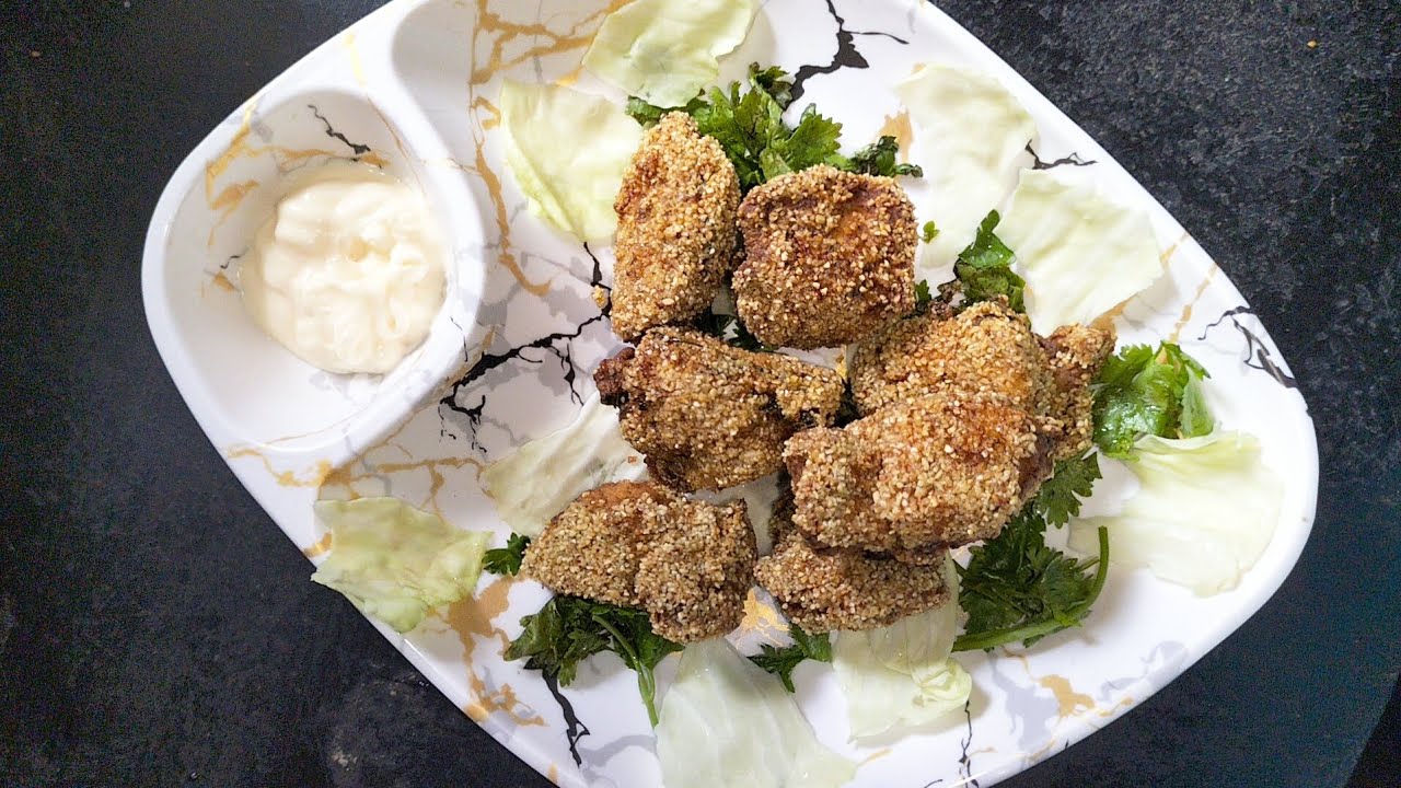 chicken pepper rava fry 😸... - YouTube