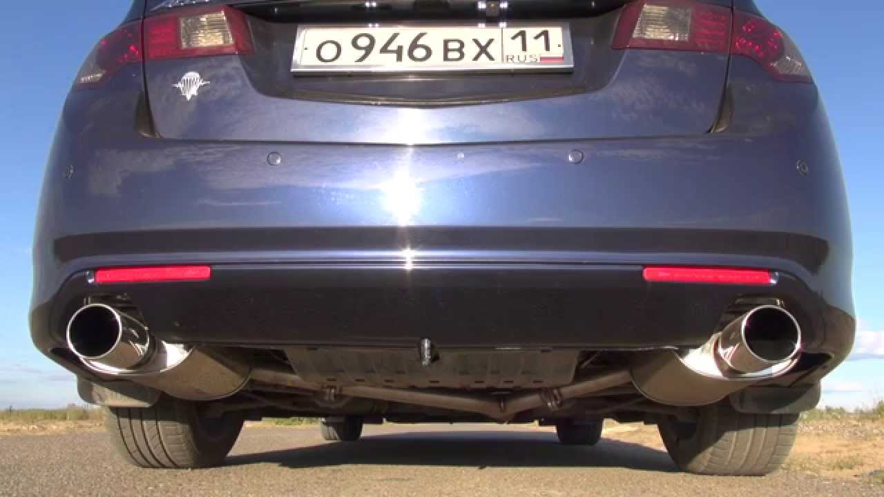 Fujitsubo Legalis R Honda Accord CU2 - YouTube