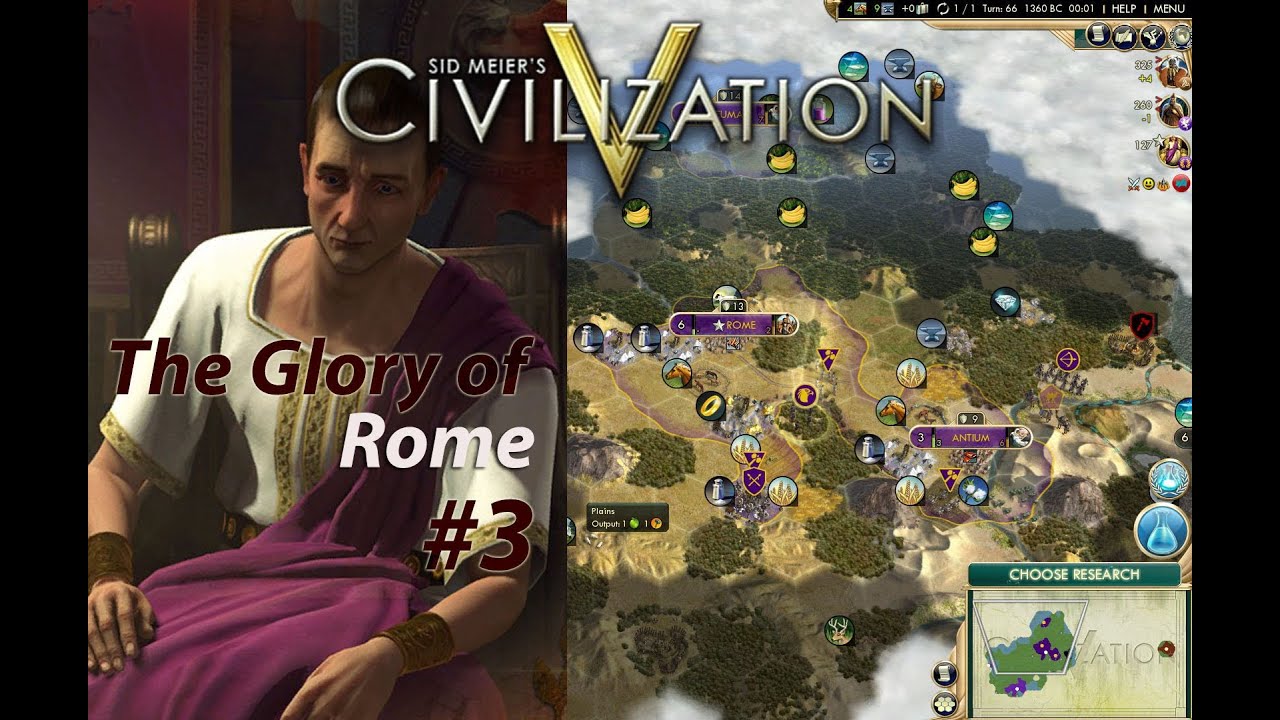 Civilization 5 Brave New World: Rome on Deity [Part 3] - YouTube