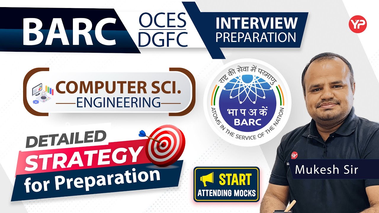 BARC OCES DGFC 2024 | Detailed Strategy Preparation | Computer Science ...