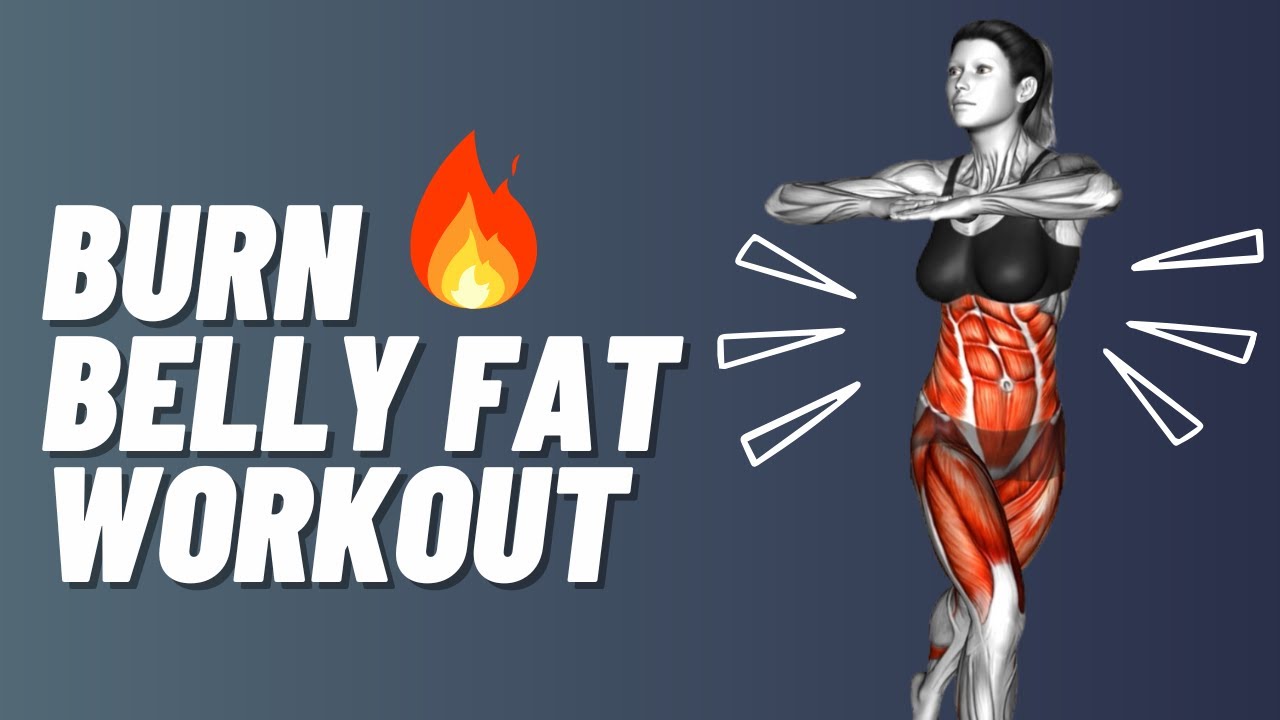 🔥Burn Belly Fat Fast with this 8 Minute Workout - No Gym Required! 🔥 ...
