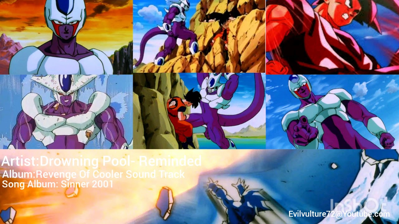 Dragon Ball Z Drowning Pool- Reminded - YouTube