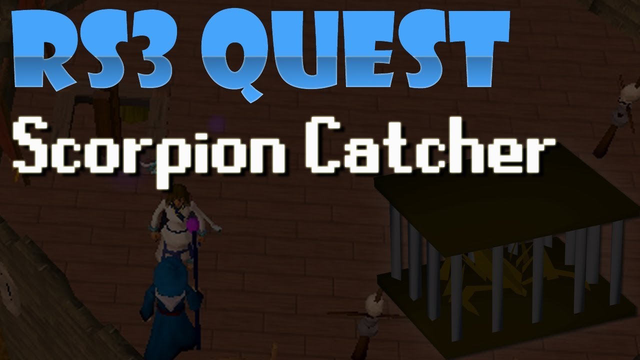 RS3 Quest- Scorpion Catcher - YouTube