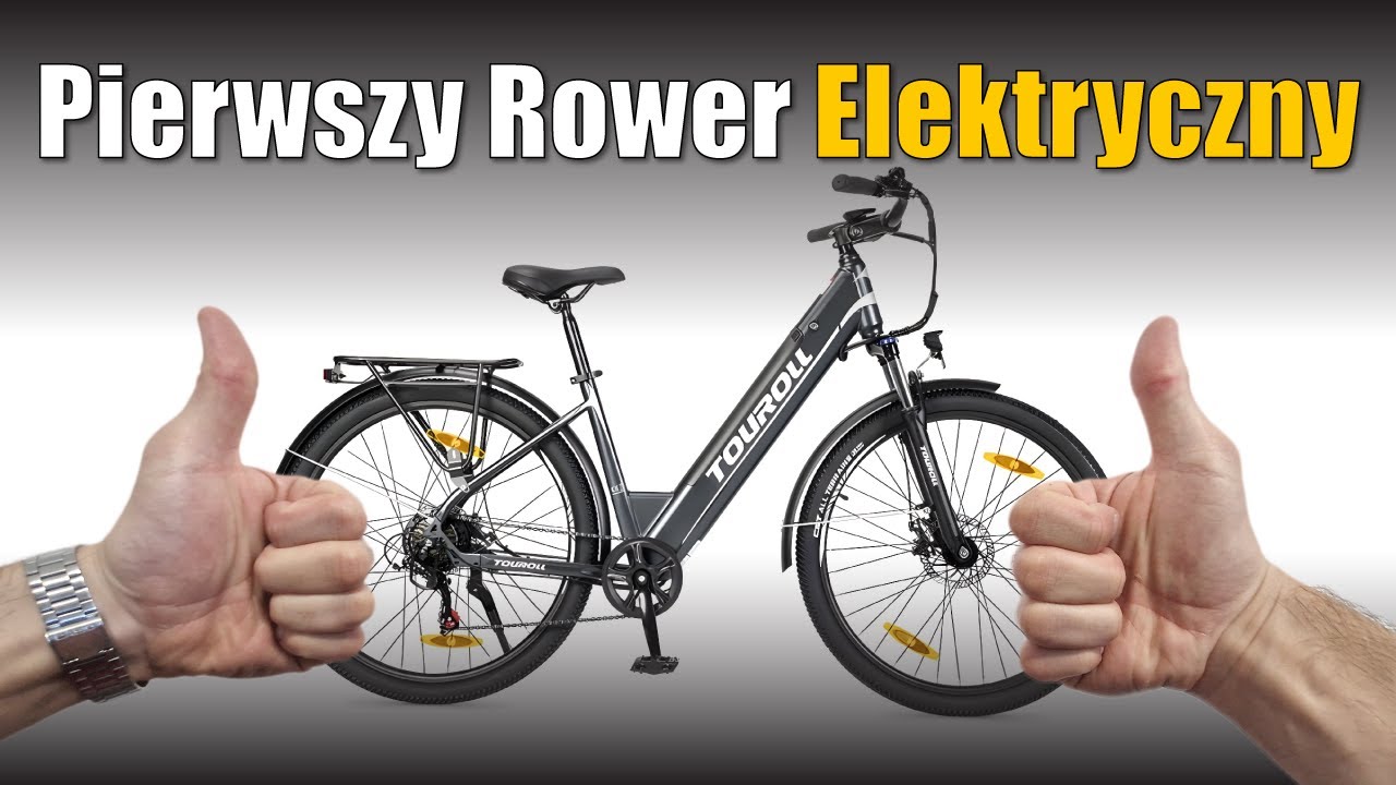 Pierwszy Rower Elektryczny ⚡ Touroll J1 ST - YouTube