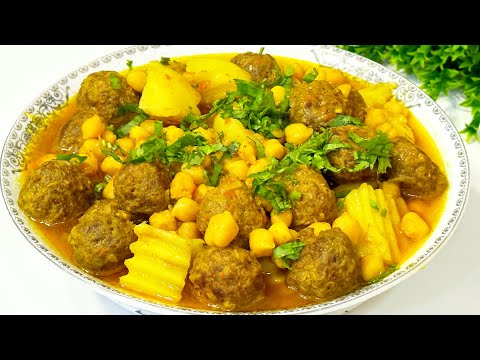 🔴İftara çox ləzzətli və asan hazırlanan küftəli isti yemək😋👍🏻